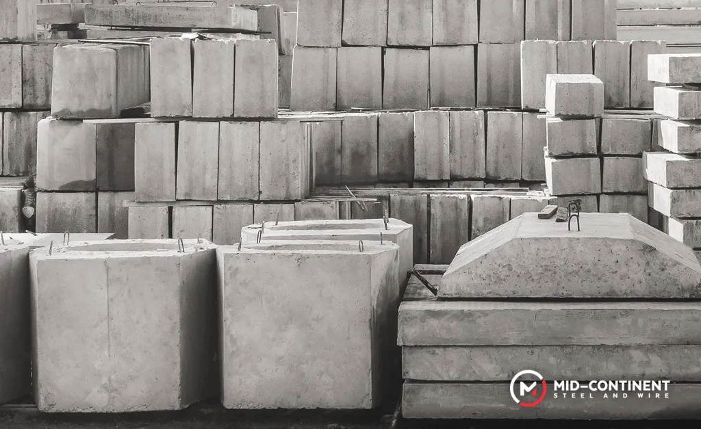 Precast concrete manufacturing: How it is made - Mid Continent Steel and Wire