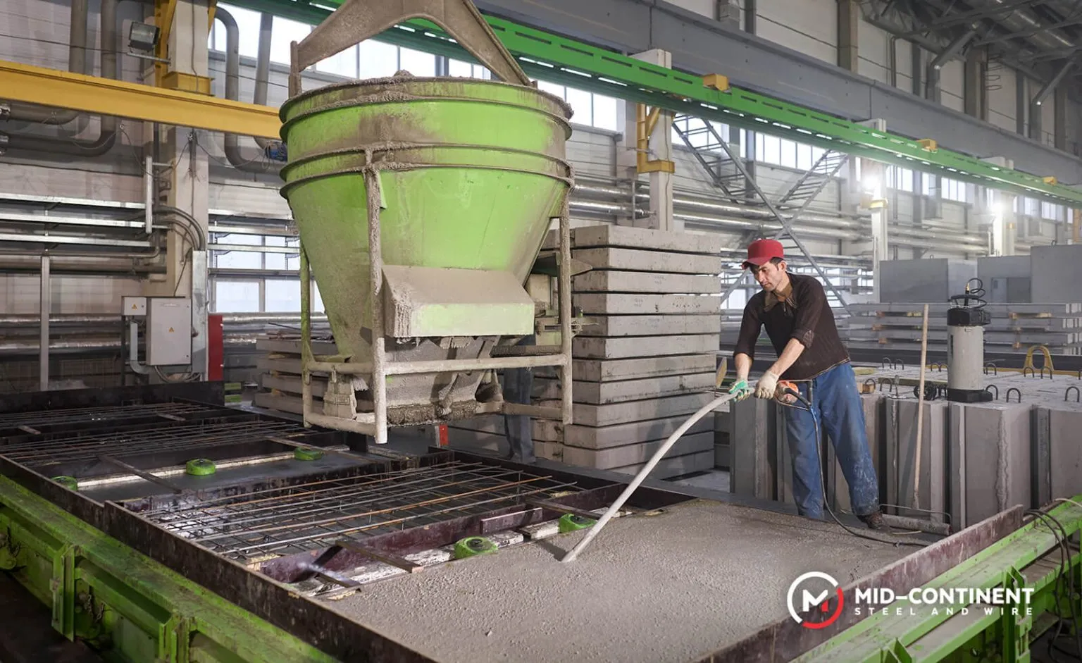 Precast concrete manufacturing: How it is made - Mid Continent Steel ...