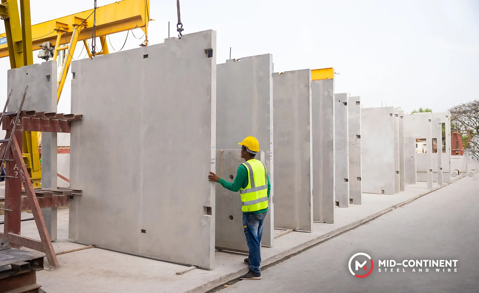 Precast concrete manufacturing: How it is made - Mid Continent Steel ...