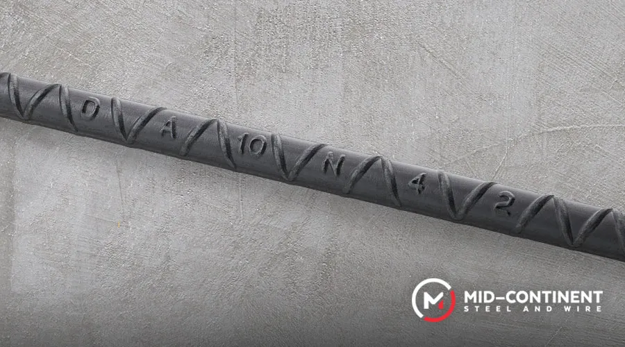 How to read a rebar size chart? - Mid Continent Steel and Wire